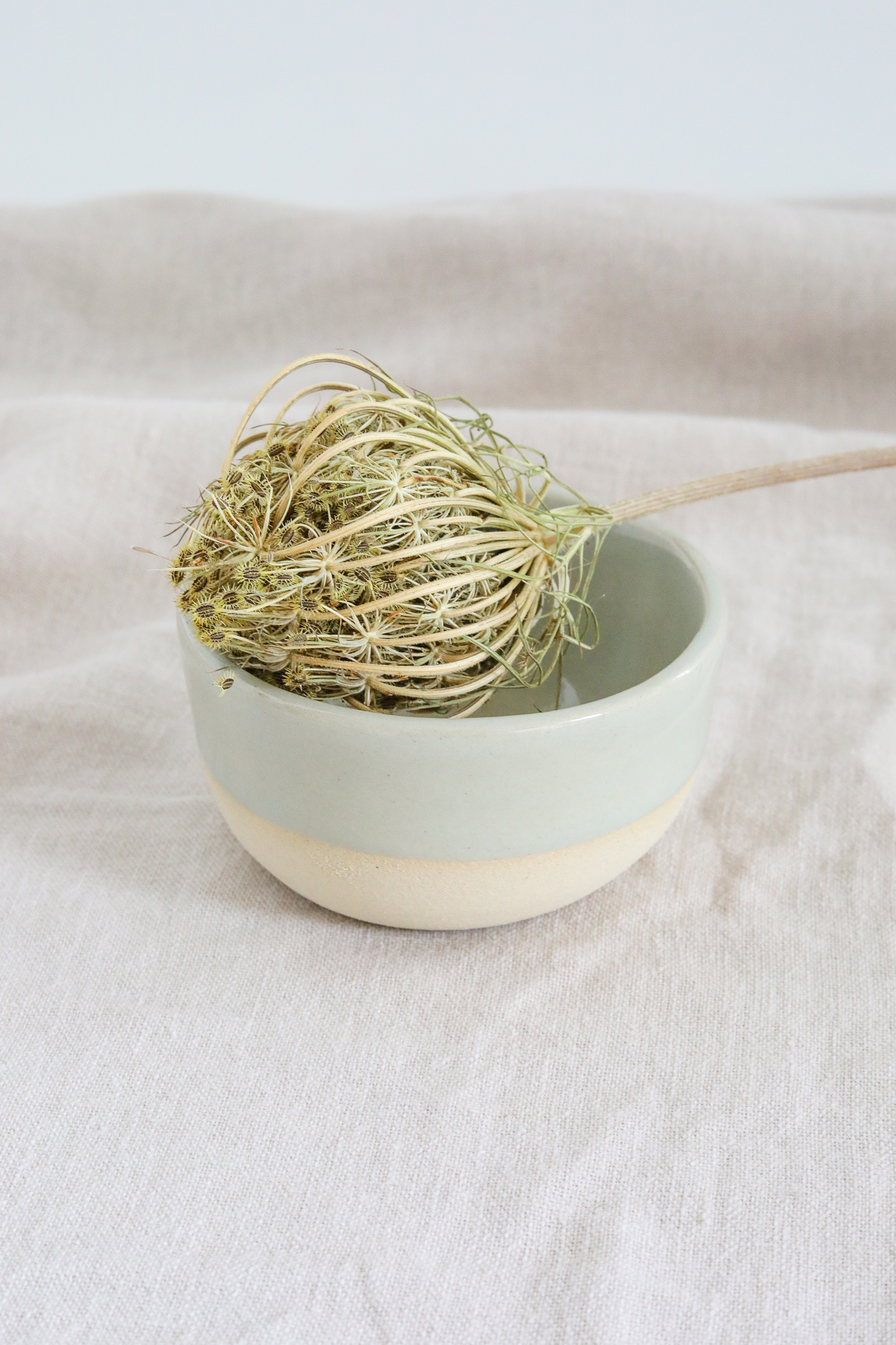 Small Bowl - light celadon - Vera Wiedermann Ceramics