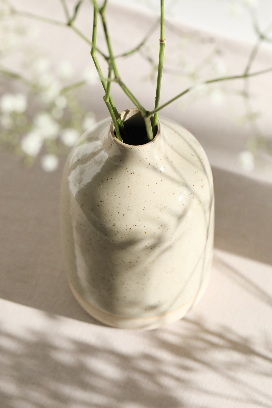 Big Vase – dirty celadon - Vera Wiedermann Ceramics